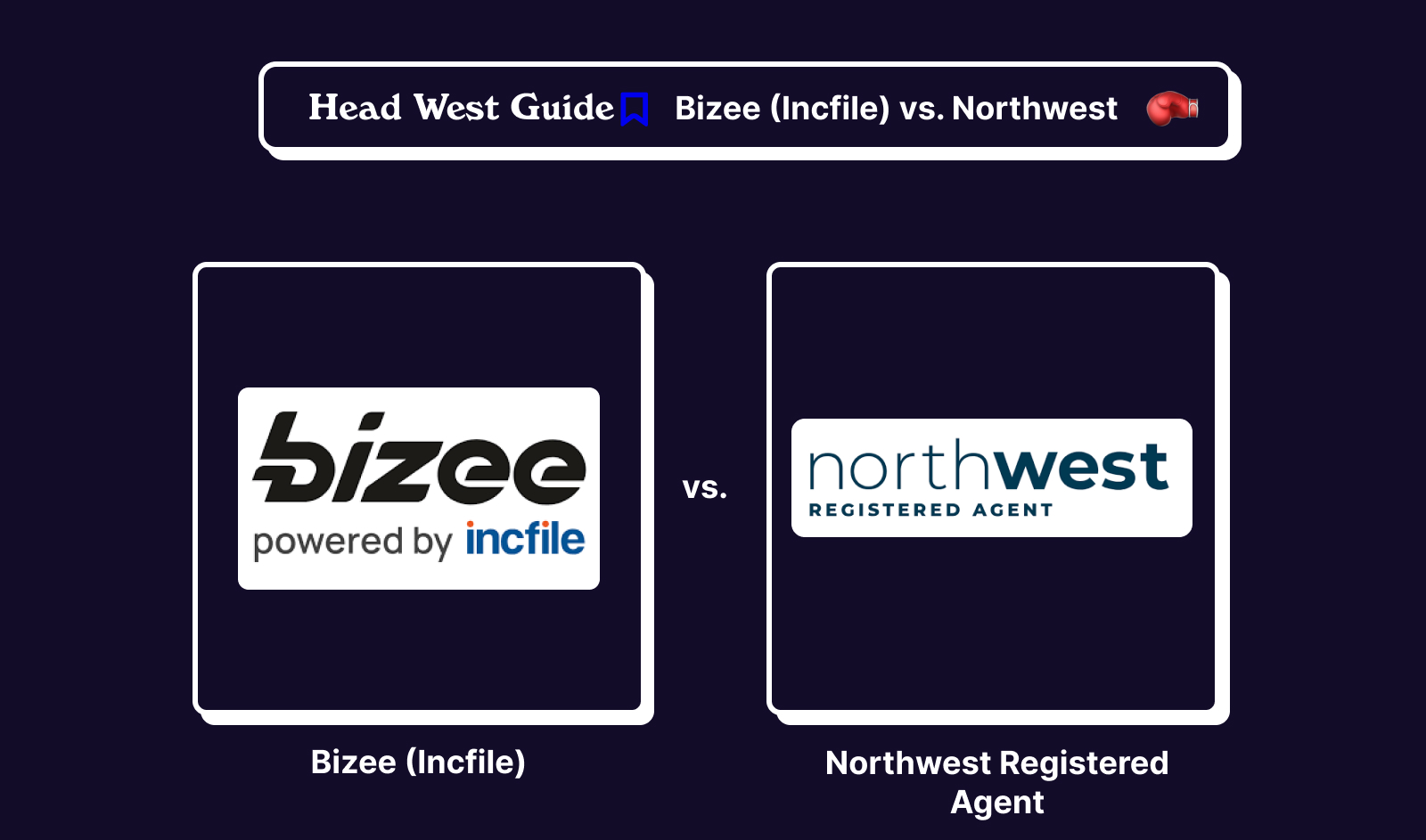 Our take on Bizee (Incfile) vs Northwest Registered Agent (2024): Which is the best service to ...